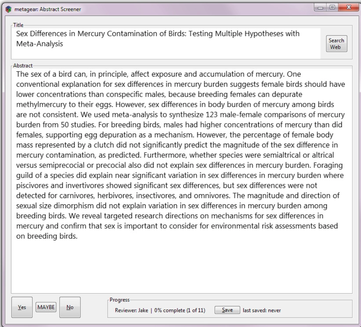 Metagear: an R tool to systematic reviews and meta-analyses ...